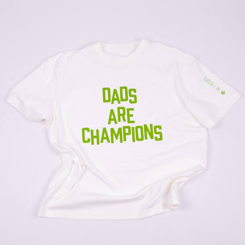 Majica „Dads Are Champions“ (muška, oversize)