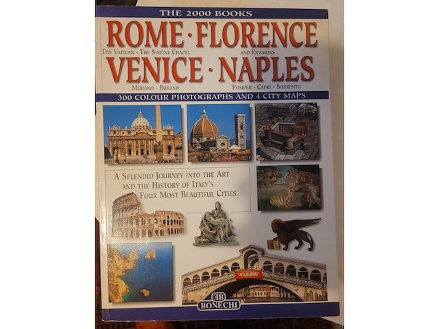 Rome Florence Venice Naples vodič na engleskom