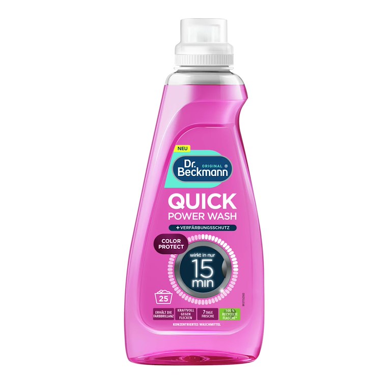 DR.BECKMANN QUICK WASH TEČNI DETERDŽENT 800ML COLOR PROTECT / 25 PRANJA