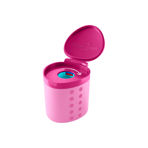 Rezač Grippy Faber-Castell roze