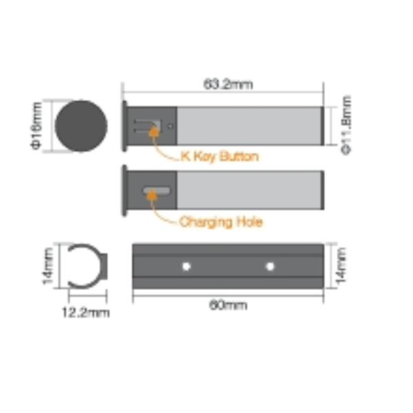 LTLJ5B-A0-P1 BEZICNI SENZOR NA DODIR, 12MM
