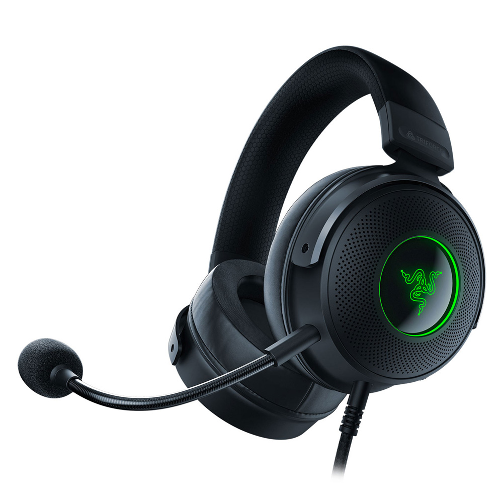 Razer Kraken V3 HyperSense - Wired USB Gaming Headset with Haptic Technology - FRML