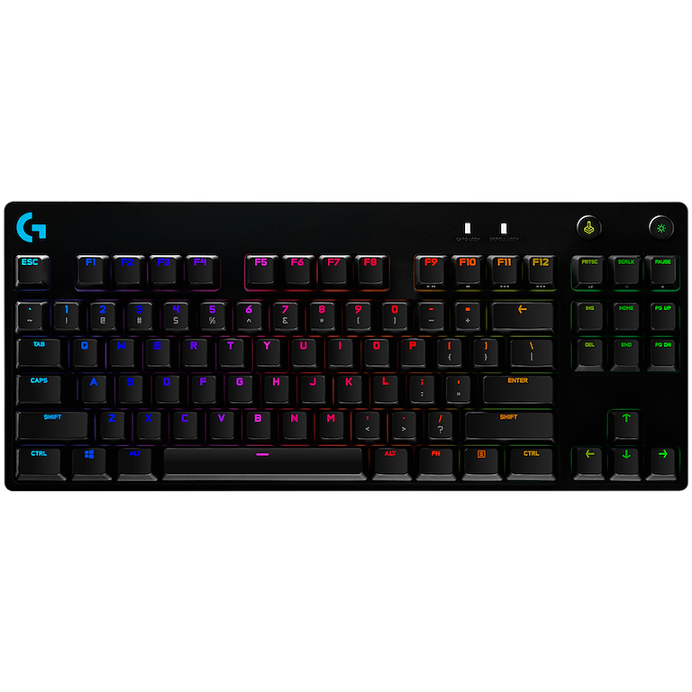 LOGITECH G PRO X TKL LIGHTSPEED Mechanical Gaming Keyboard - BLACK - US