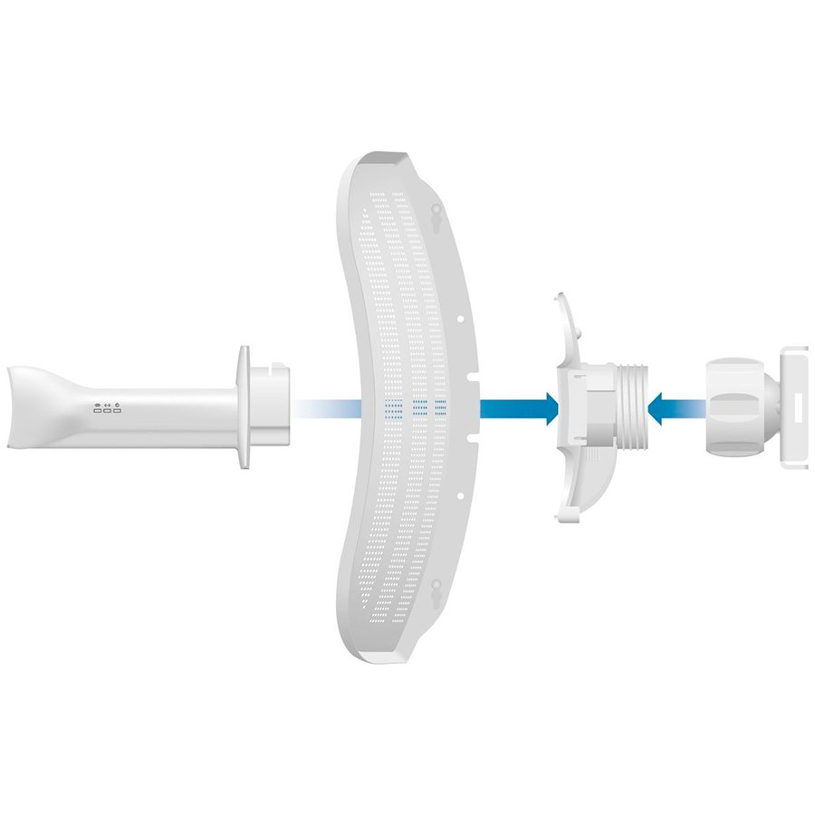 Ubiquiti 5 GHz LiteBeam, 23 dBi, airMAX