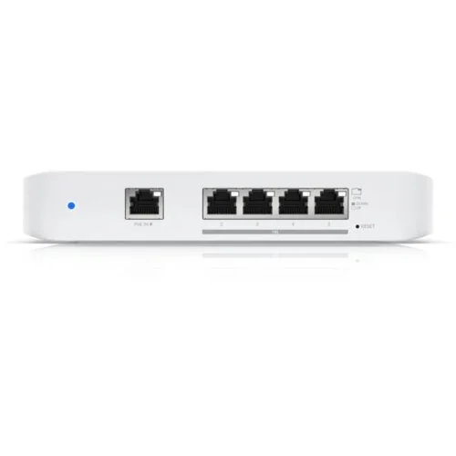 Ubiquiti UniFi 5Port 10 Gigabit Switch with PoE Input Power Support USW-FLEX-XG-EU