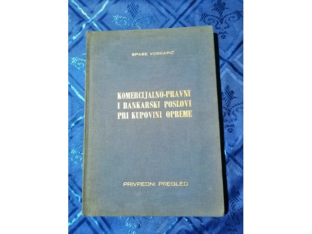 Komercijalno pravni i bankarski poslovi pri kupovini op
