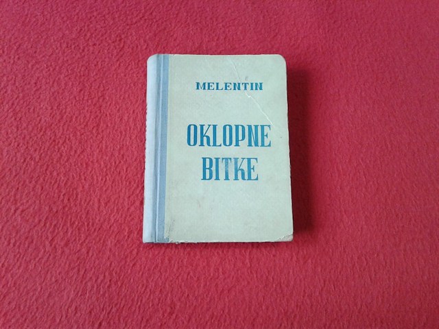 Melentin - Oklopne bitke 1939-1945 (bez skica)