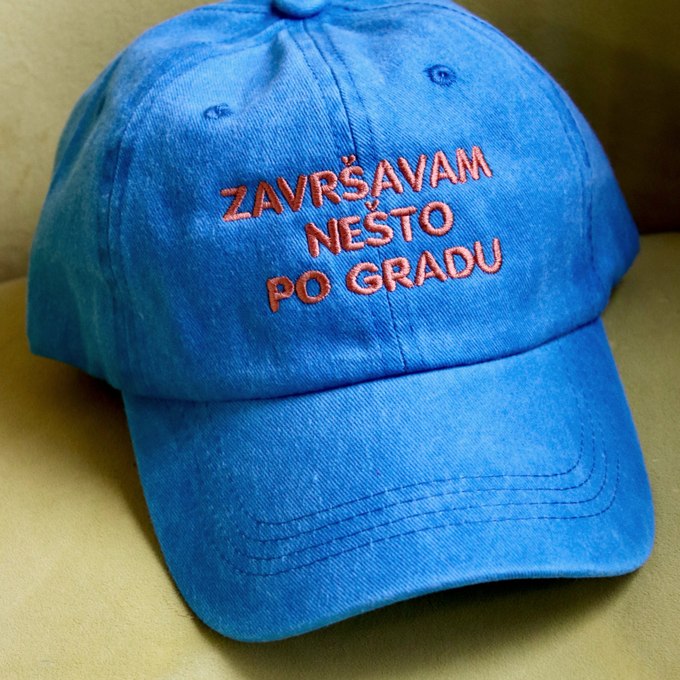 Završavam nešto po gradu kačket