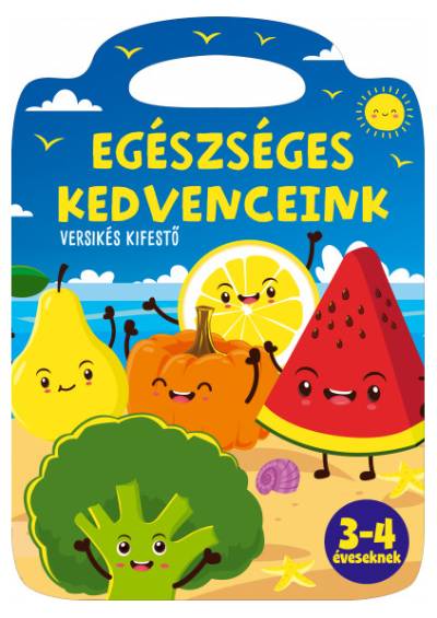 Egészséges kedvenceink - kifestő