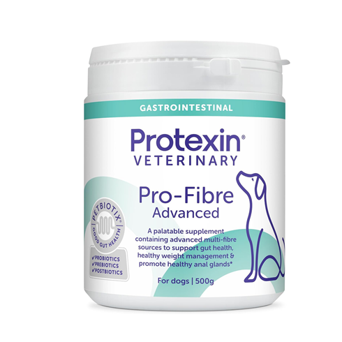 Protexin Pro-Fibre Advanced Dog 500g – podrška varenju i analnim žlezdama