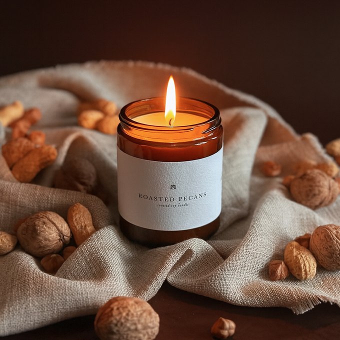 Sojina sveća 220g - Roasted Pecans
