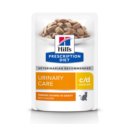 Hill’s Prescription Diet c/d Urinary piletina 85g za mačke – podrška urinarnom zdravlju