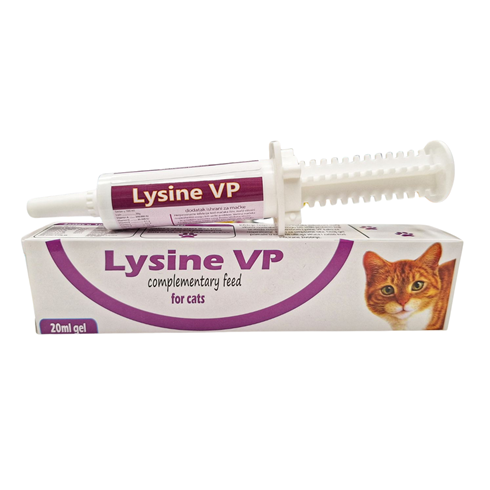 VetPlanet Lysine VP Gel 20ml za mačke – podrška imunitetu i disajnim putevima