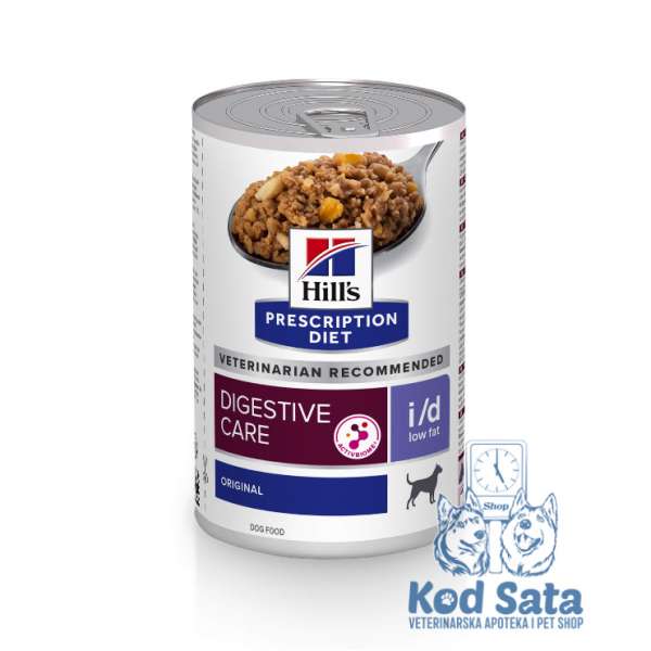 Hills I/D Digestive Low Fat, Vlažna Hrana Za Pse Sa Problemima Sa Varenjem