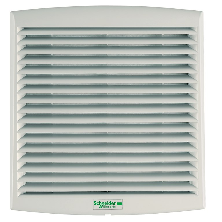 NSYCVF38M48DPF ClimaSys ventilator IP54, 38m3/h, 48V DC, sa izlaznom rešetkom i filterom G2