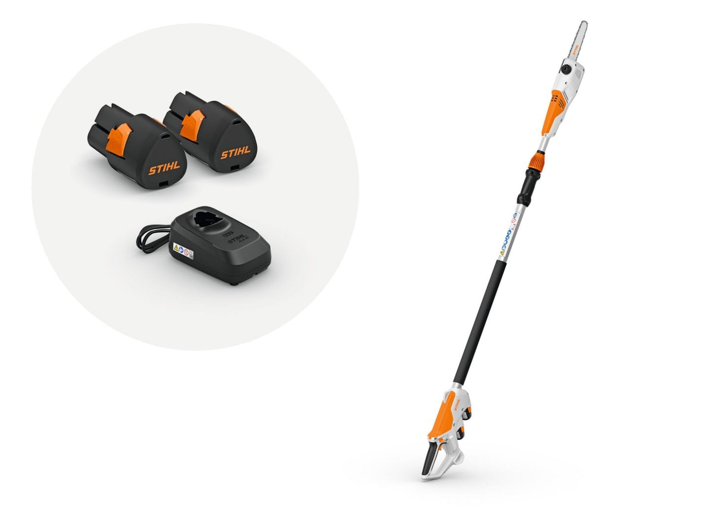 STIHL HTA 30 – Baterijski rezač visokih grana (SET)