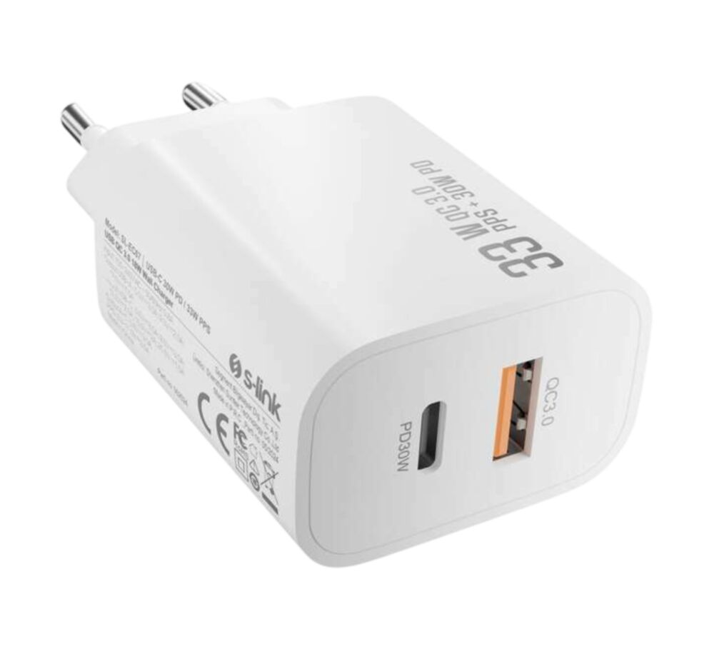 SLINK KUĆNI PUNJAČ SL-EC67 - BELI