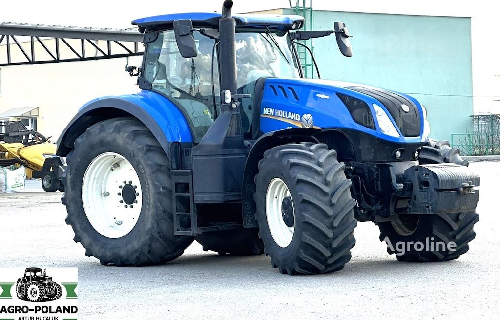 New Holland T 7.275 - 2018 ROK - GPS - AUTOPILOT - ORYGINALNE OPONY traktor točkaš