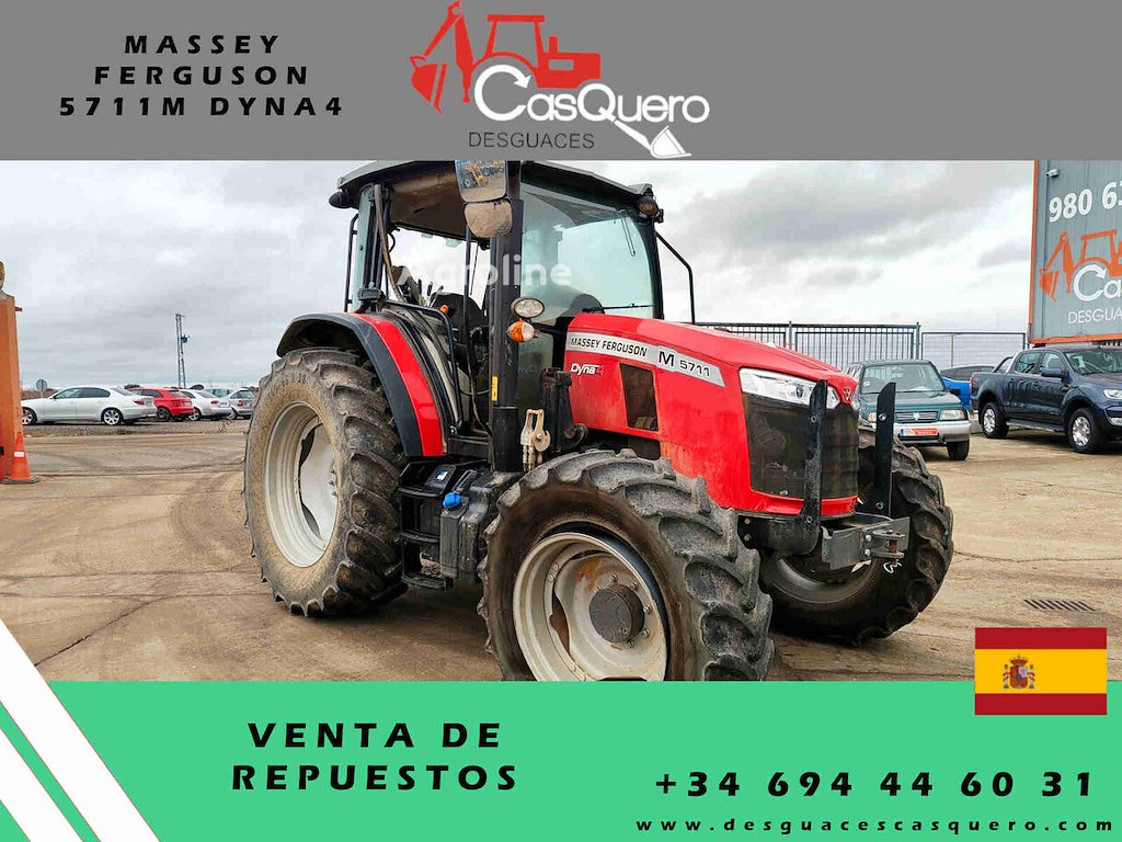 Massey Ferguson 5711M DYNA4 traktor točkaš po rezervnim delovima