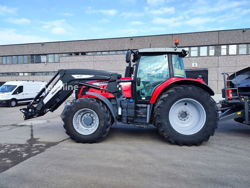 Prodaje se Massey Ferguson 7618 7618 Dyna-VT med ny Quicke Q6M laster traktor točkaš na aukciji