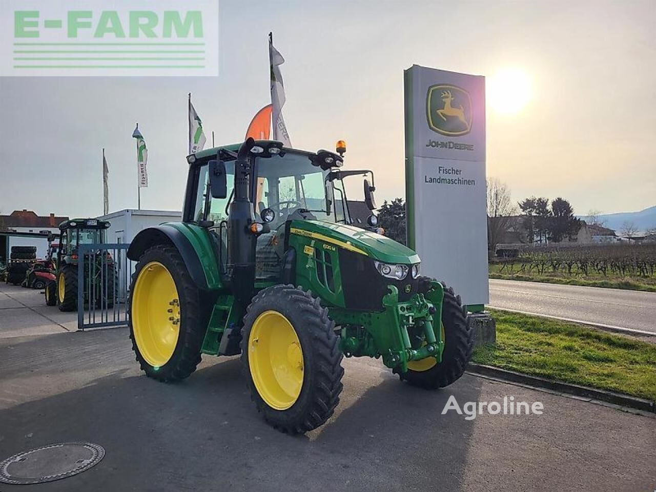 John Deere 6120m aq+ traktor točkaš