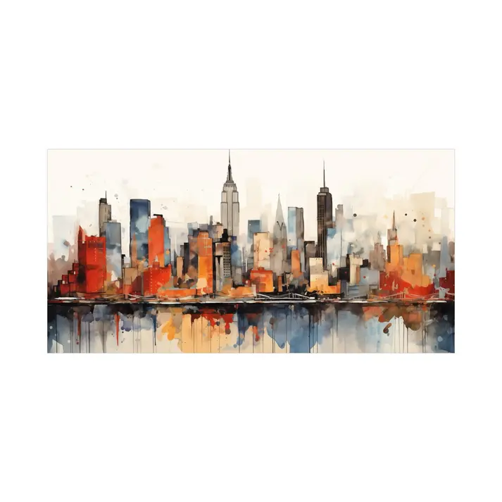 Canvas Slika na platnu New York, 140 x 70 cm