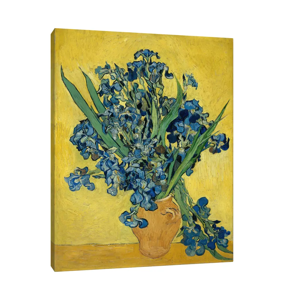 Canvas Slika na platnu Irises, Vincent van Gogh, Bez rama, 40x50cm