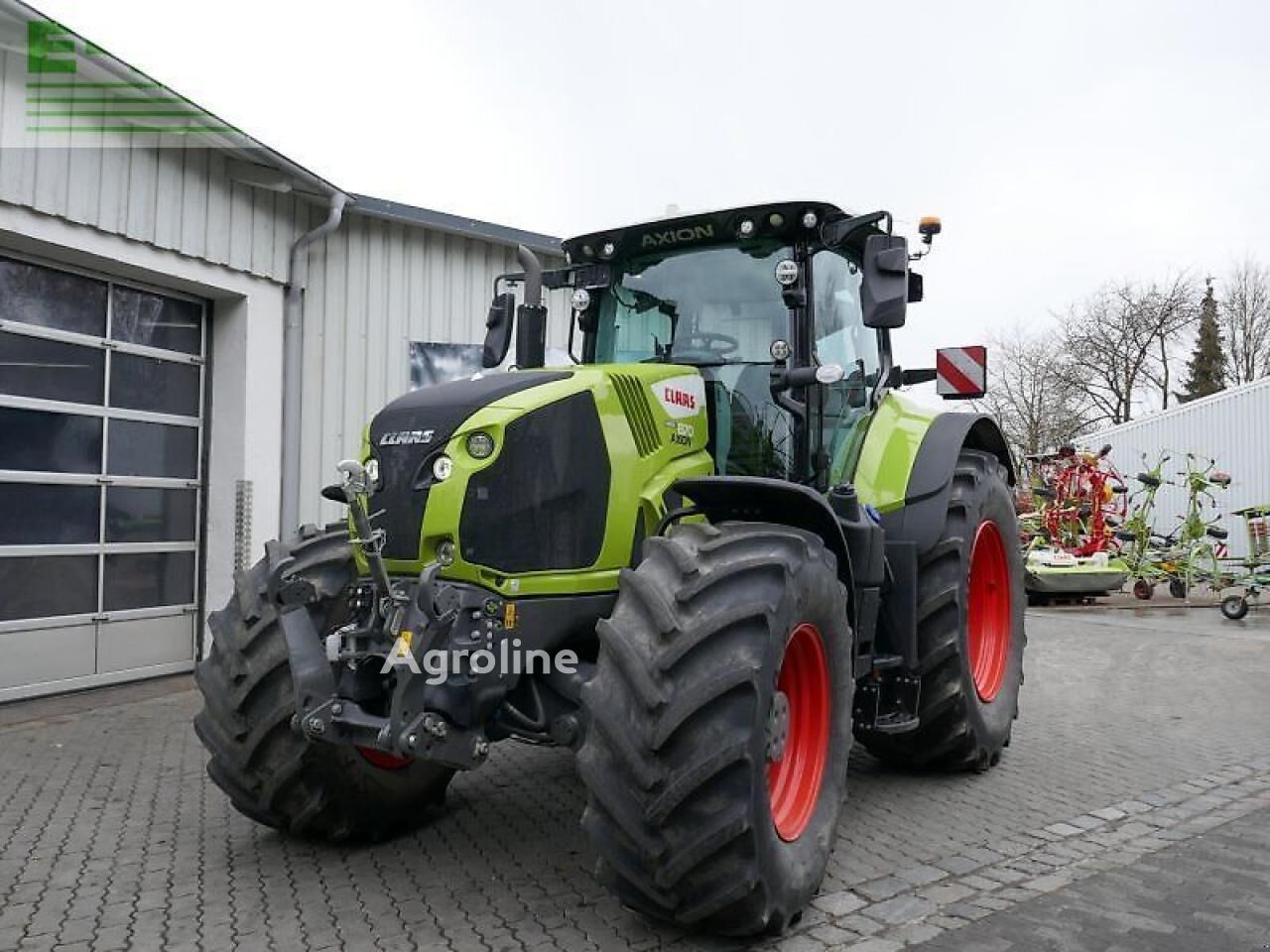 Claas Axion 870 Cebis inkl. Cemis 1200 traktor točkaš