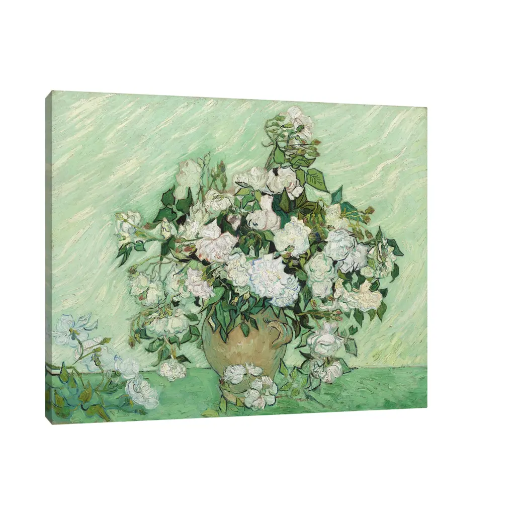 Canvas Slika na platnu Roses, Vincent van Gogh, Bez rama, 50x40cm
