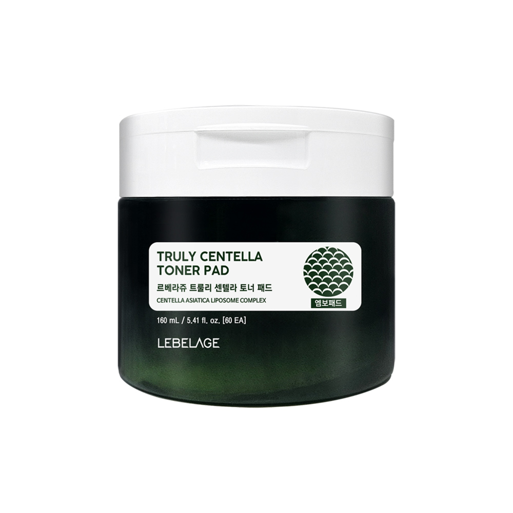 LEBELAGE Truly Centella Toner Pad 160ml / 60 kom