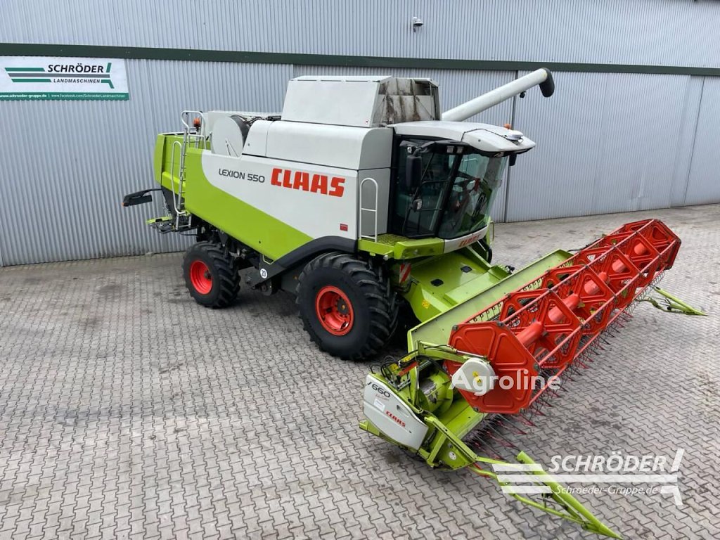 Claas LEXION 550 + V660 kombajn za žito
