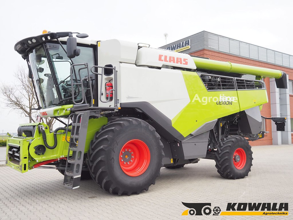 Claas Lexion 5300 + V680 2-stage threshing drum drive kombajn za žito