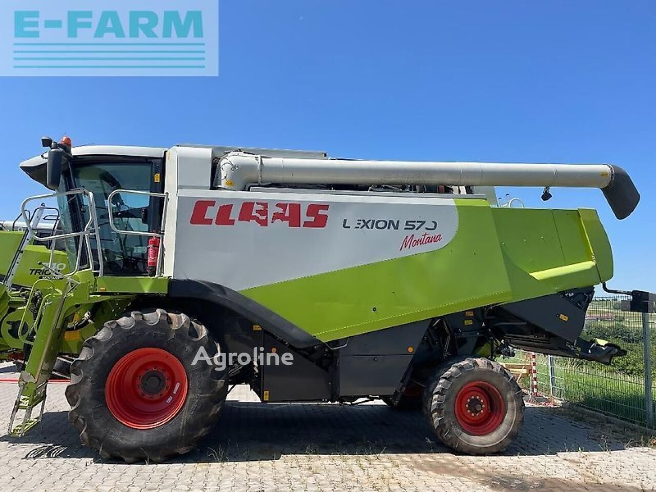 Claas LEXION 570 Montana kombajn za žito