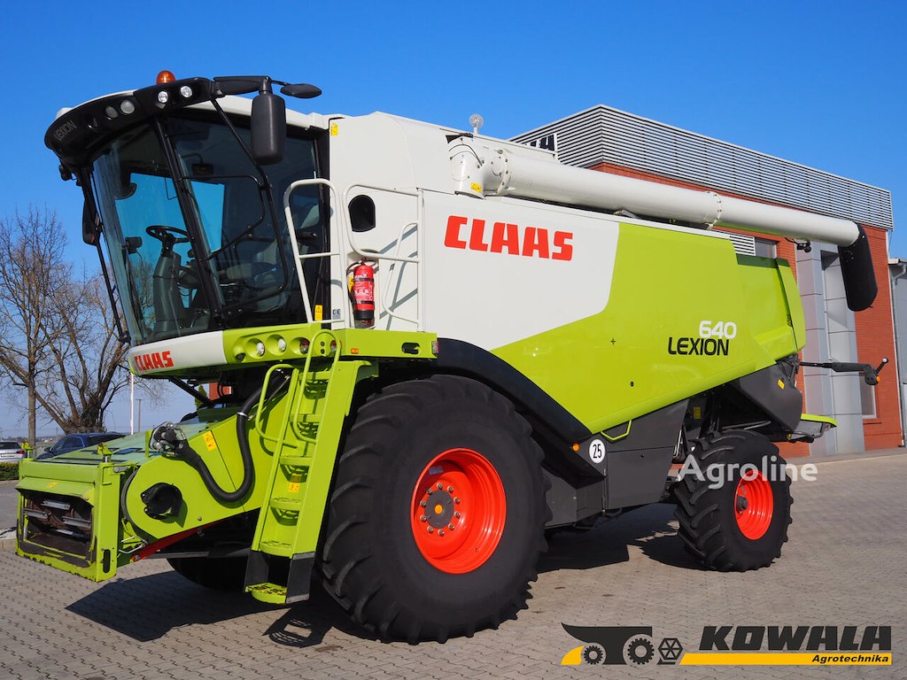 Claas Lexion 640 + V660 kombajn za žito
