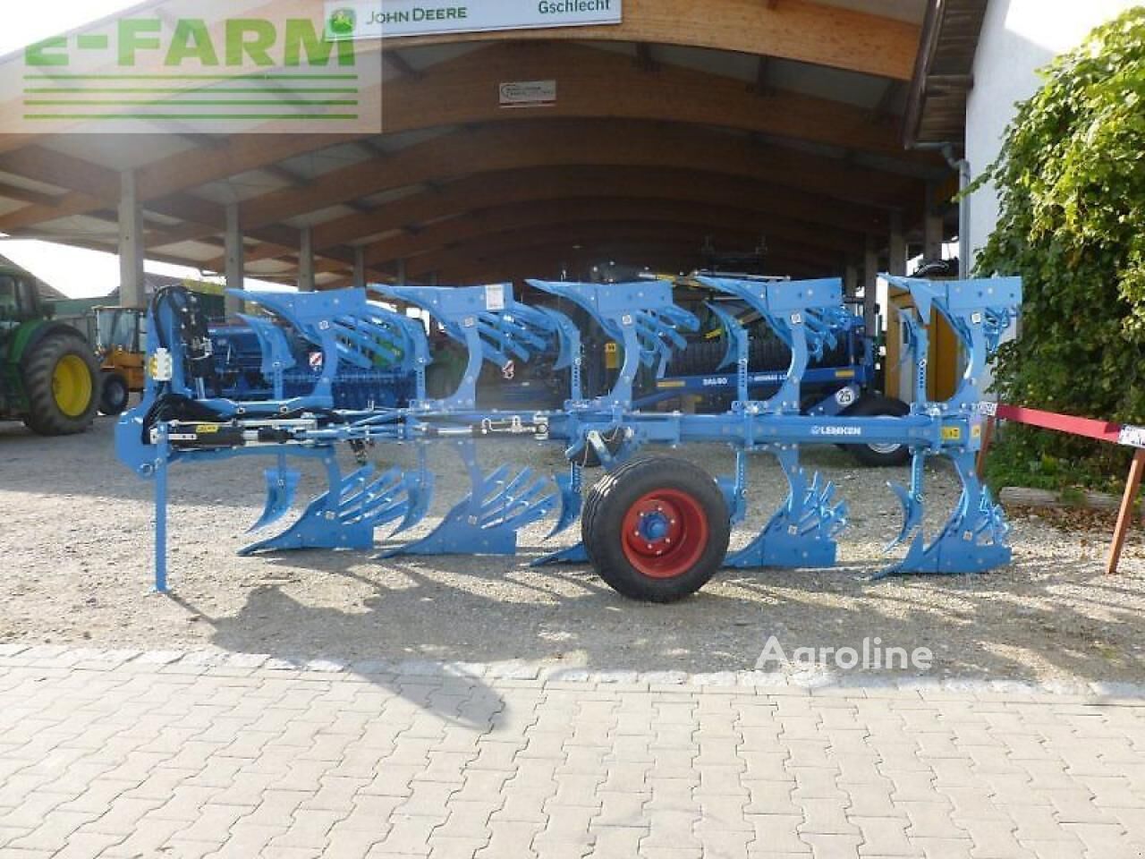 Lemken Juwel 8m v5 n100 reverzibilni plug