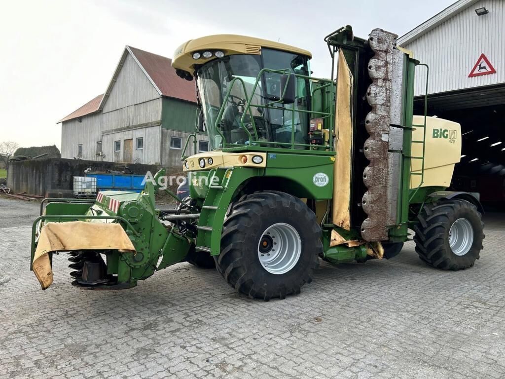 Prodaje se Krone Big M 420 CV samohodnu kosilicu na aukciji