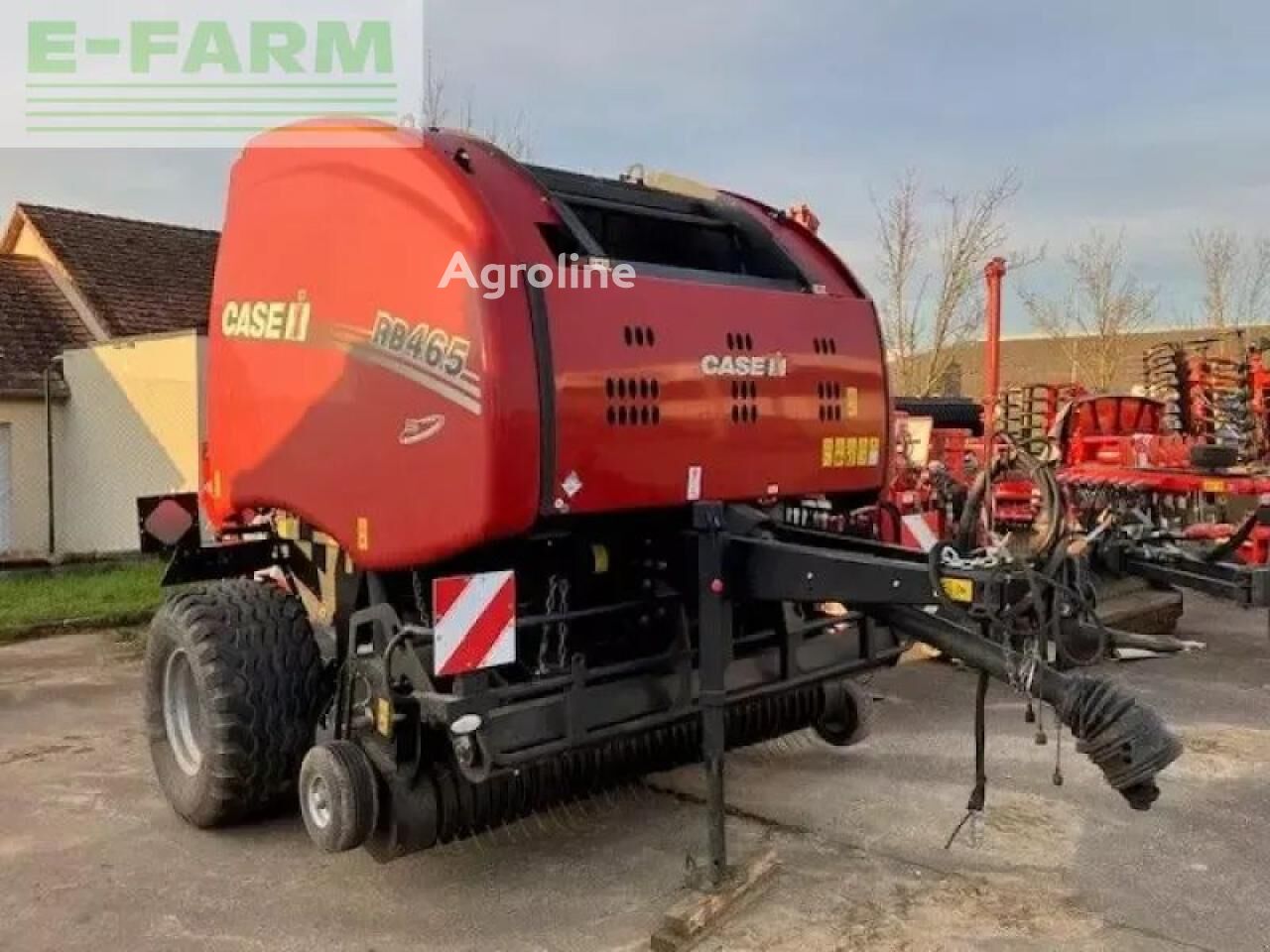Case IH rb 465 balirka za četvrtaste bale