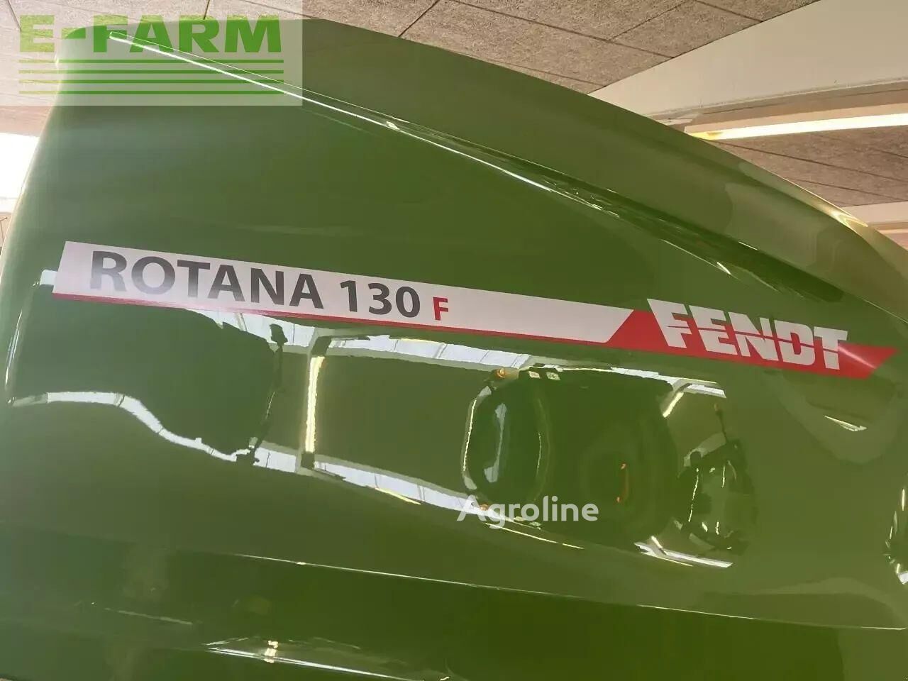 Fendt rotana 130f combi balirka za okrugle bale