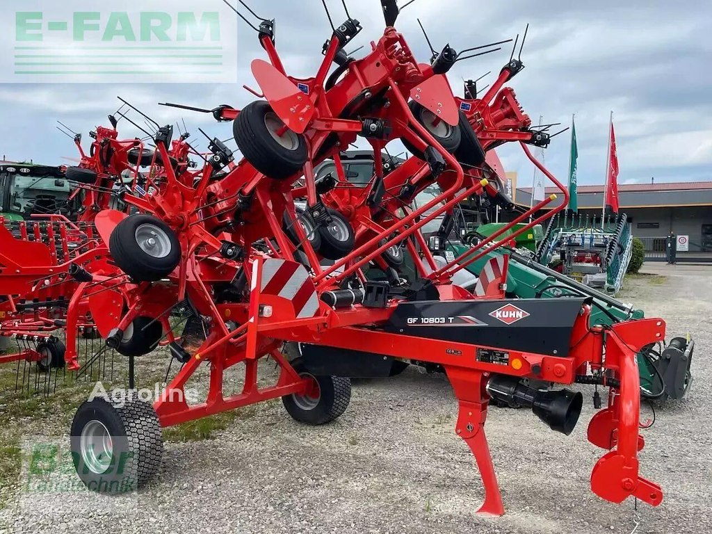 Kuhn GF 10803 T prevrtač sena