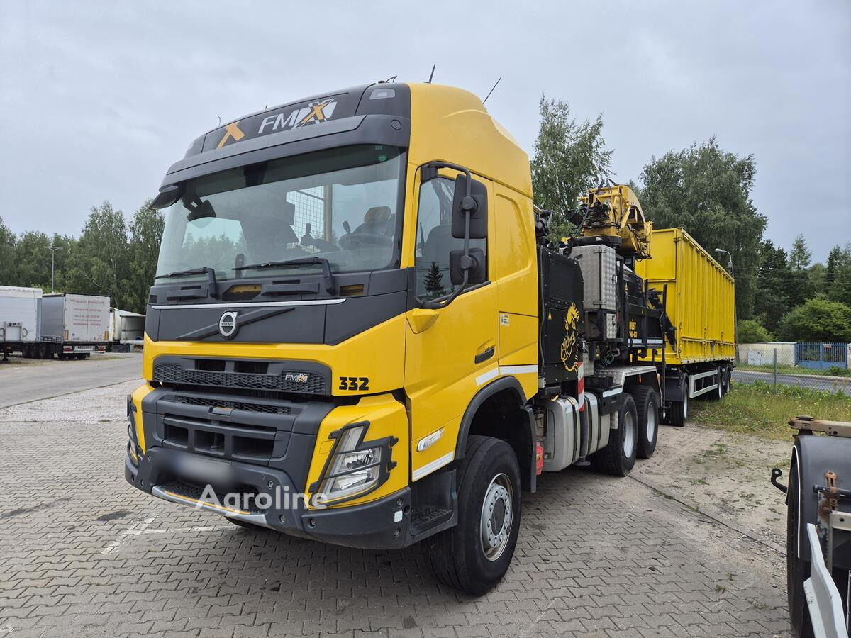 Volvo FMX540 6x6 / 34 tho. km / WUST SMC-812 wood chipper / 1700 MTH / drobilica za drvo