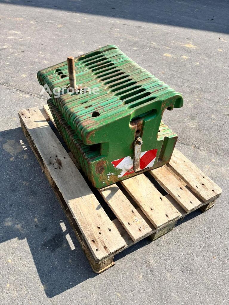 John Deere Frontgewicht 800 kg, 16x50kg, Koffergewichte protivteža traktora