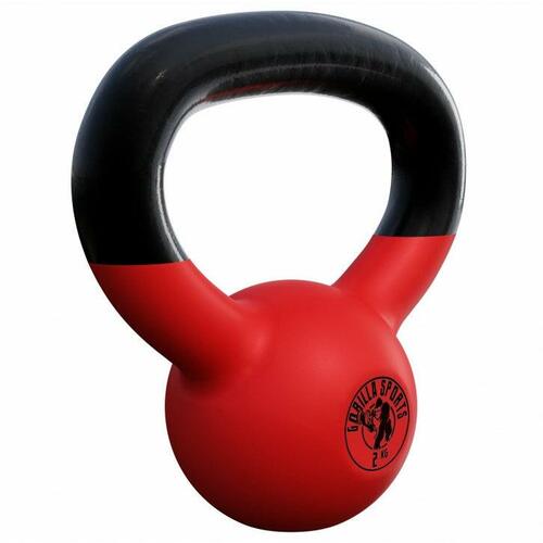 GORILLA SPORTS Rusko zvono sa neoprenom (2 kg)