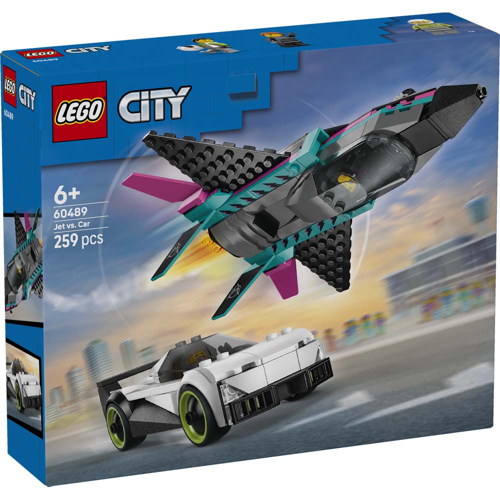 LEGO CITY Mlaznjak protiv automobila