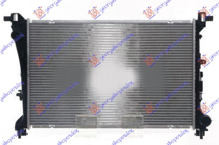 HLADNJAK MOTORA 1.4 TNG (88KW) (MAN) BENZIN / 1.3/1.6 MJTD (MAN) DIZEL (620x390x26) (MARELLI) FIAT TIPO 2021- (356/357) (OEM: 52015584, 52052630)