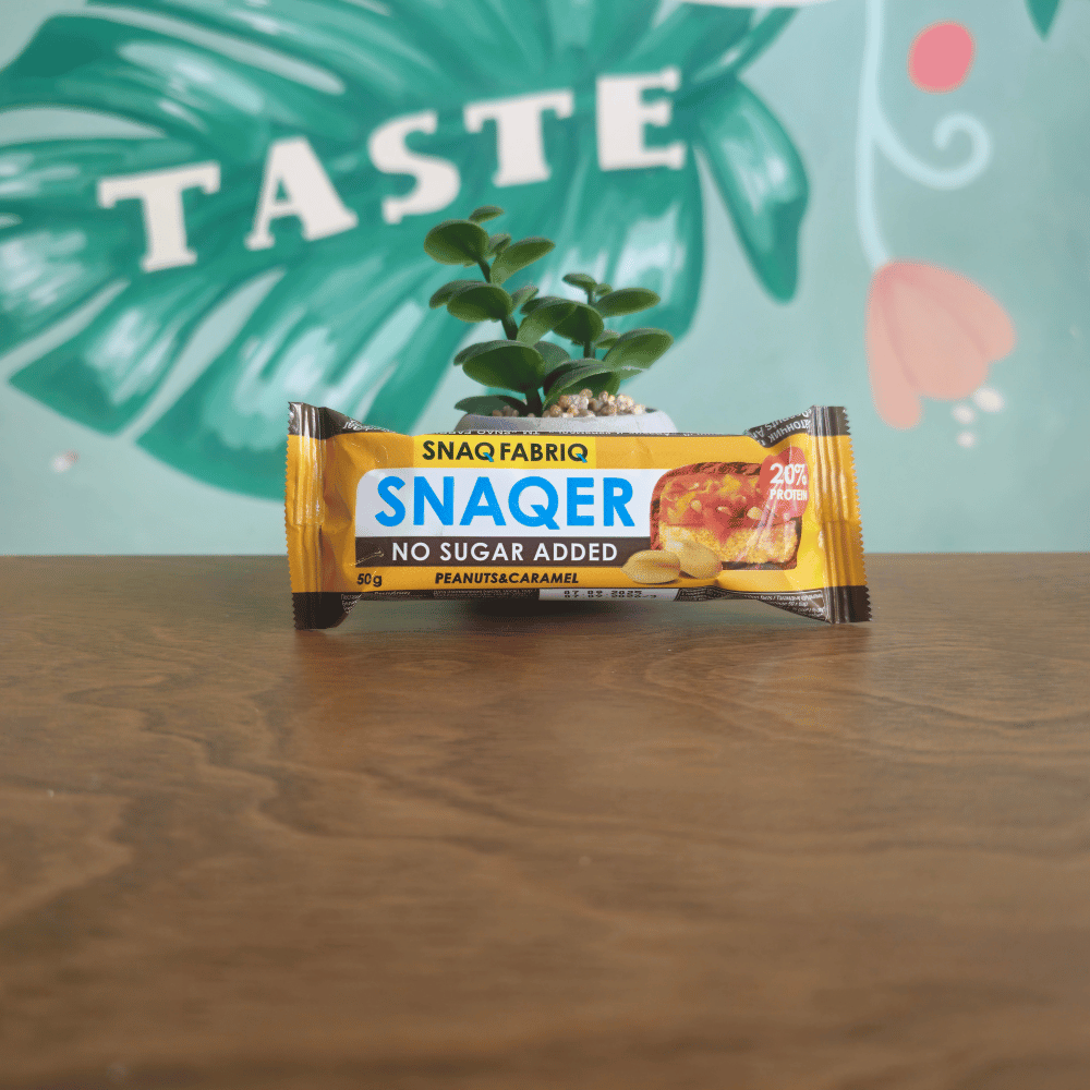 Snaqer – Peanuts & Caramel 50g