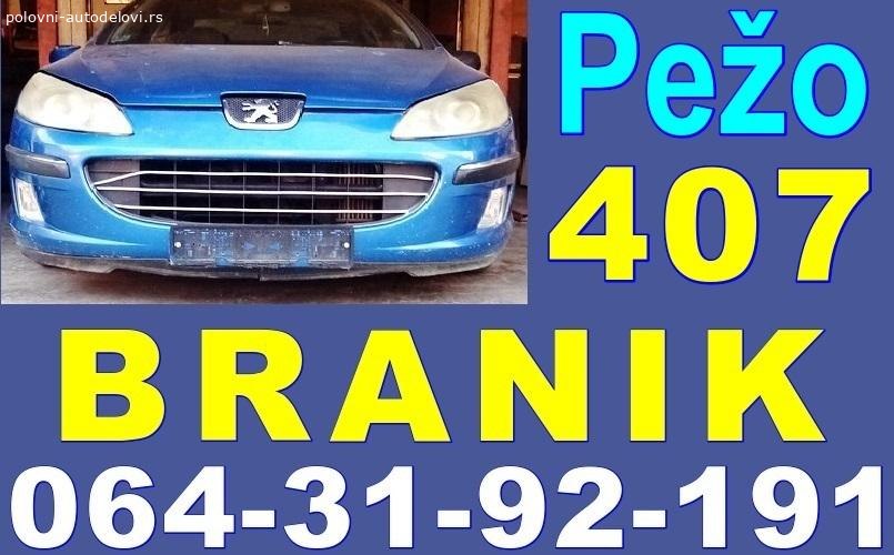 PEŽO 407 BRANIK PEUGEOT