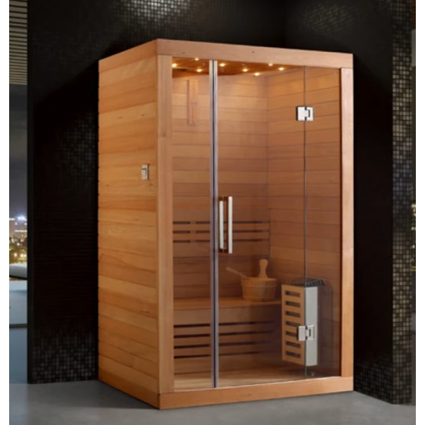 Nero Sauna soba kanadski Hemlock 1500x1050x1900mm