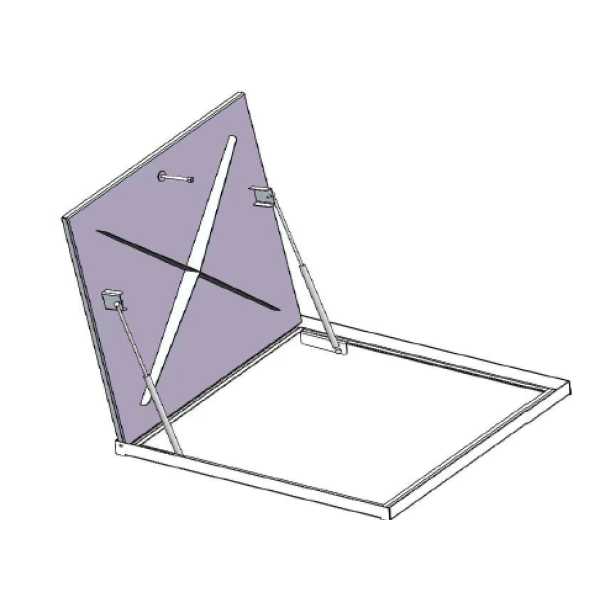 NERO Hidraulični šaht poklopac 800x800mm