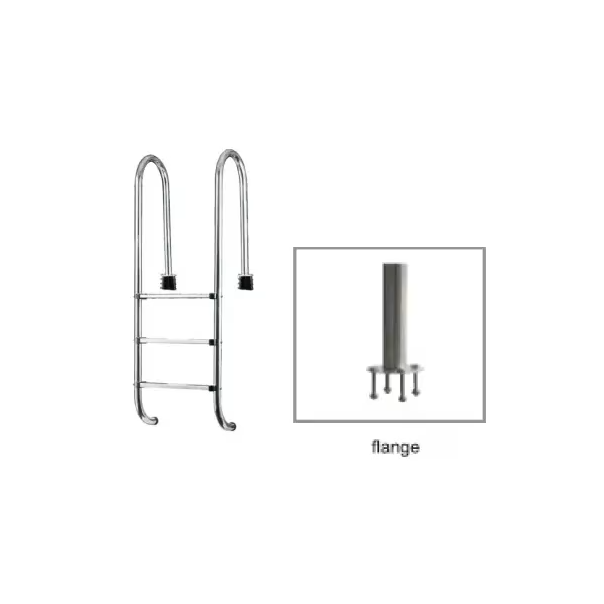 FF Merdevine Uske 3 stepenika AISI 304 sa flanšom