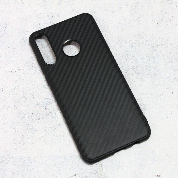 Maska za Huawei P30 Lite Carbon fiber crna